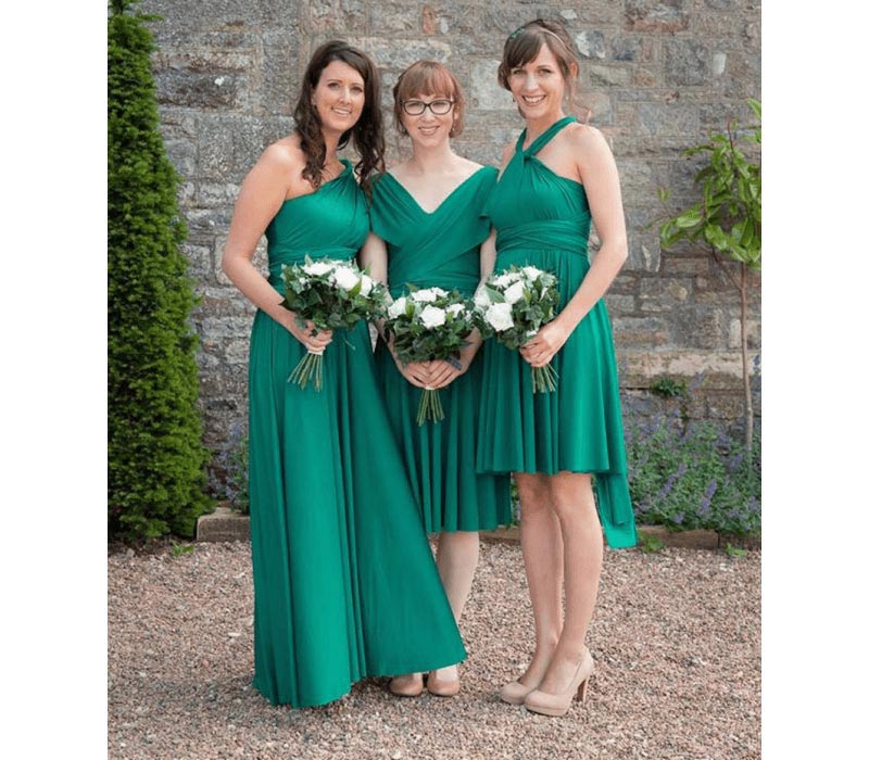 Green Infinity Dress Multiway Bridesmaid Dress USA